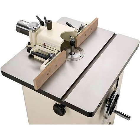 Shop Fox W1674 2 H P Shaper With 3 Spindle Travel And 5 Max Spindle
