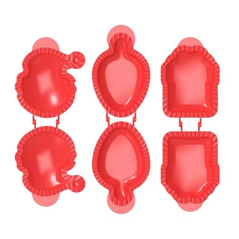 Holiday Hand Pie Molds Reusable Mini Pie Maker Cute Shaped Pocket Pie Pie Crust Dough Press