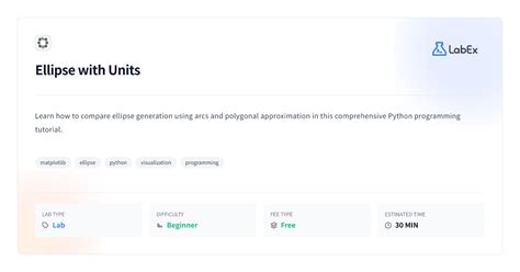 Mastering Ellipse Visualization With Python Matplotlib Labex