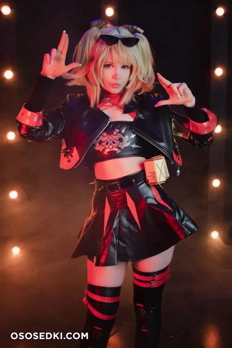 Model Suna Bunny In Cosplay Burnice White From Zenless Zone Zero