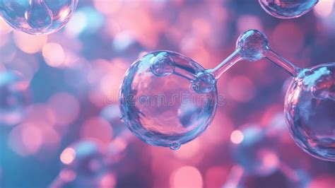 Science Molecules In Bubbles Stock Image Image Of Research