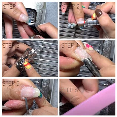 How To Remove Gel Polish Fake Nails Acrylic And More Complete Guide