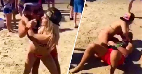 Watch This Horny Idiot Get Absolutely Annihilated By The Bikini Clad
