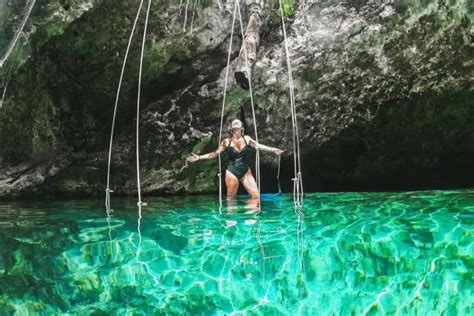 Swimming In A Cenote And Turtle Snorkeling Experience