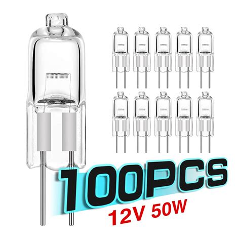 100pcs G4 Mini Halogen Lamp Bulb Tungsten Halogen Vicedeal
