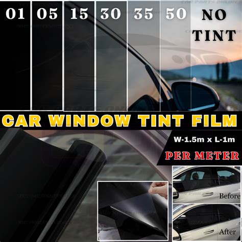 Cpo Per Meter Car Window Bk Tint Film Glass Tint Privacy Proof