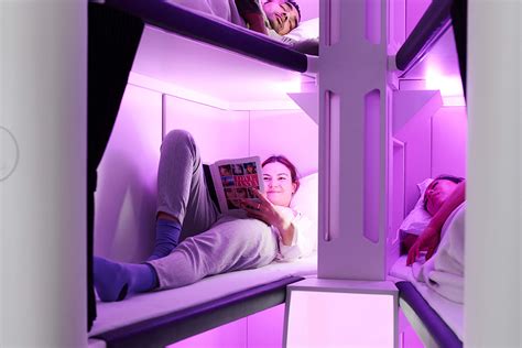Airline Debuts Next Level Bunk Bed Pods For Economy Fliers