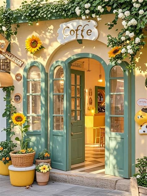 Cute Coffee Shop Cafe Interior Design Coffee Shop Design Storefront