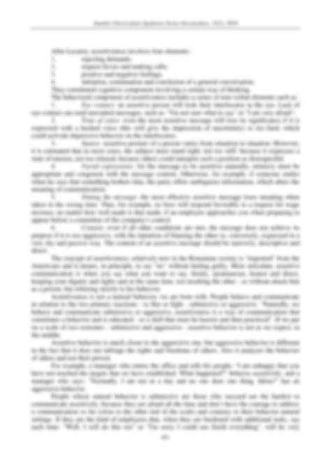 Solution Assertive Communication Skills Studypool