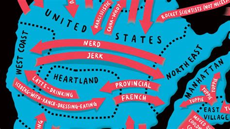 Massachusetts Stereotypes Map