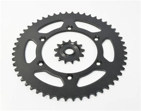 Sprockets Fit Yamaha Yz125 2005 2014 Front And Rear Black 1352