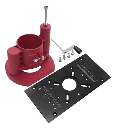 Conjunto De Elevador De Roteador Para Entalhar Prato Preto Frete Grátis