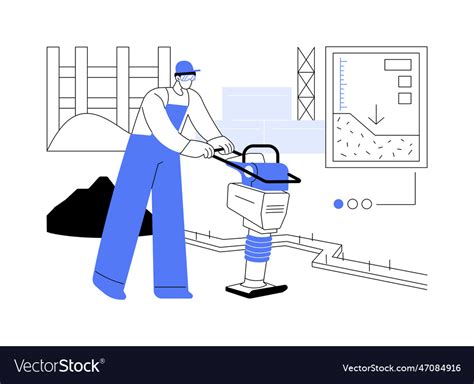 Soil Compaction Abstract Concept Royalty Free Vector Image