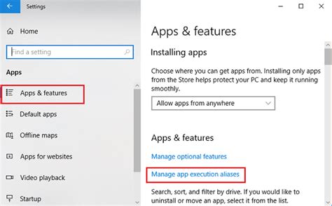 How To Manage App Execution Aliases On Windows 11