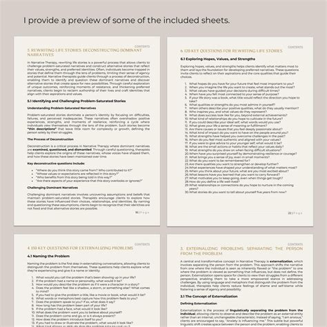 Narrative Therapy Questions Externalizing Problems Rewriting Life