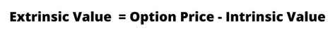 Extrinsic Value In Options Trading Epsilon Options