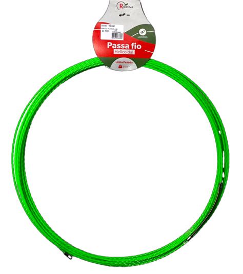 Espia Guia Sonda Passa Fio Helicoidal 20mts 150kg Rohdina Dap
