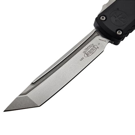 Microtech Ultratech Gen Iv Black Te 355 M390mk Stonewash 11234 10