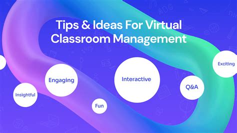 Tips And Ideas For Virtual Classroom Management Blog