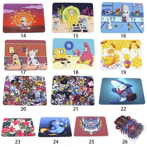 Custom Dab Mat Silicone Fully Printed 811 Inch Siliclab