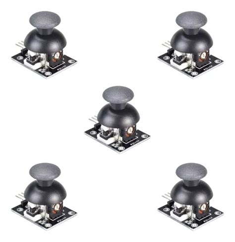 X5 Modulo Joystick Analogico Con Pulsador Arduino Robotica