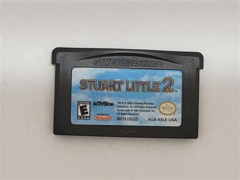 Stuart Little 2 Gba Game Boy Advance 30 Day Warranty Etsy
