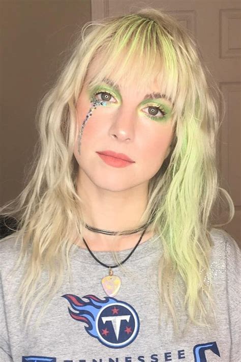 Hayley Williams Rainbow Hair