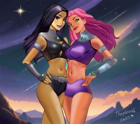 Starfires And Blackfire Sisters By Thaydeedd On Deviantart