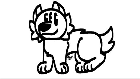 Chibi Wolf Base F2u By Pencilmation1 On Deviantart