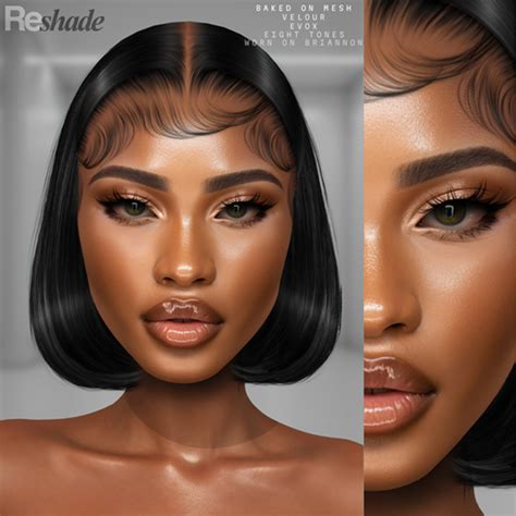 Second Life Marketplace Reshade X Velour Moonlight Naomi Evox