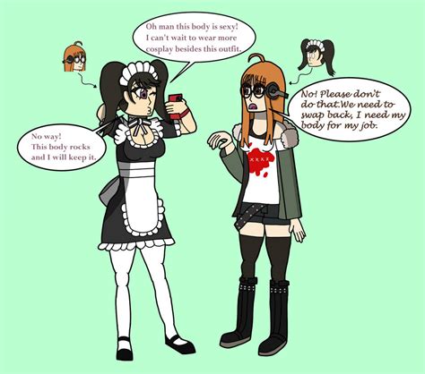 Commission Futaba Sadayo Body Swap By Mariobrosfan83 On Deviantart