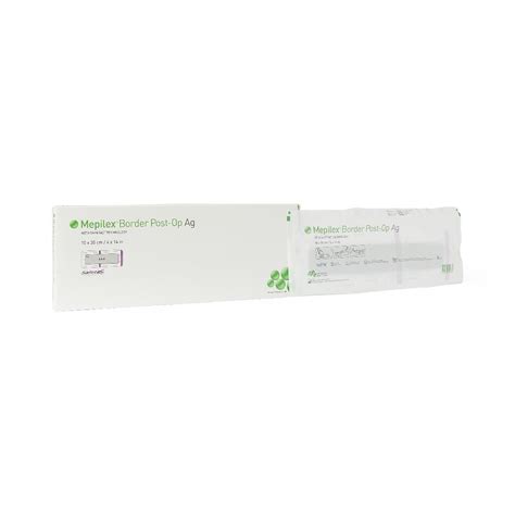 Mepilex Border Ag Adhesive Foam Dressings With Safetac Medline