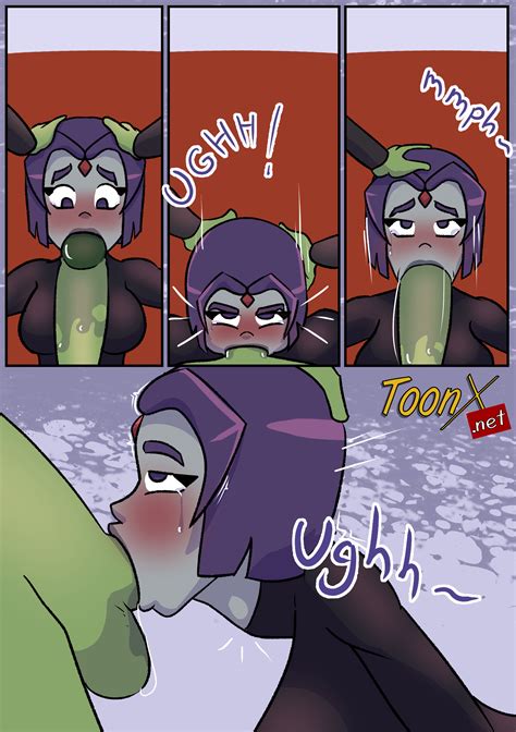 Evil Racoon Raven Surging Emotions Teen Titans