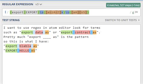 Match Regex With Any Word In Between Specific Words Stack Overflow