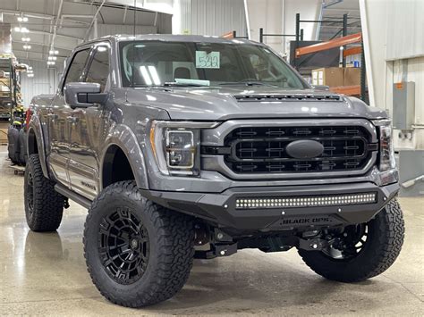 2023 Ford F 150 4x4 Black Ops Premium Lifted Truck Fox Factory Vehicles