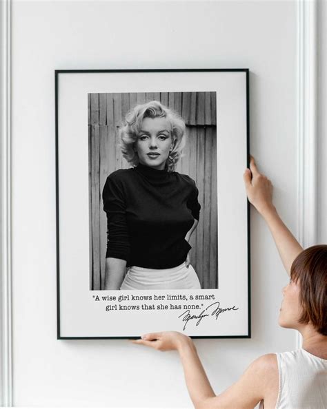 Marilyn Monroe Quote Poster