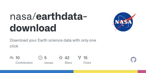 Github Nasaearthdata Download Download Your Earth Science Data With Only One Click