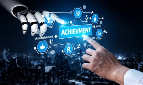 Human And Robot Collaboration In Digital Achievement With Futuristic
