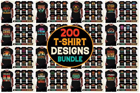 Trendy Best T Shirt Design Bundle Bundle · Creative Fabrica