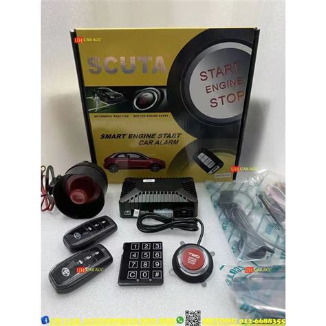 Toyota Scuta Keyless Push Start Alarm Shopee Malaysia