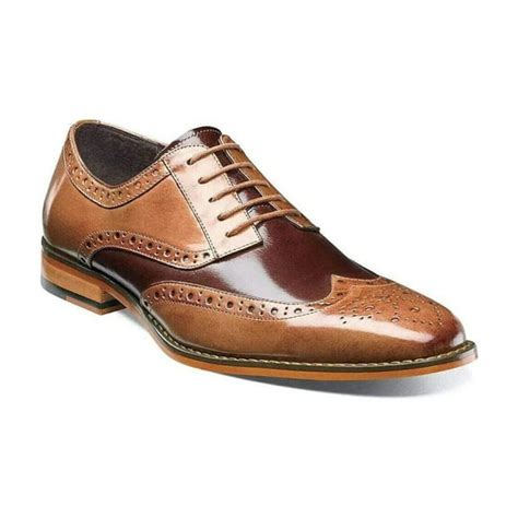 Stacy Adams Desmond Shoes Cap Toe Monk Strap Burgundy 25162 601