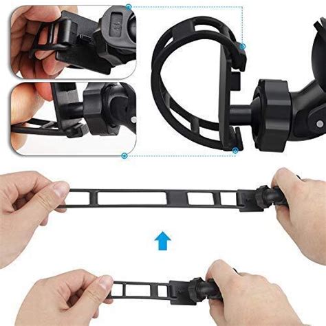 Ez Pass Holder Rubber Mounting Strap Holder Suction Cup Mount Izoom