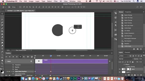 007 Animate The Layer Mask In Photoshop Youtube