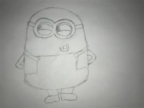 How To Draw A Minion Despicable Me Bc Guides