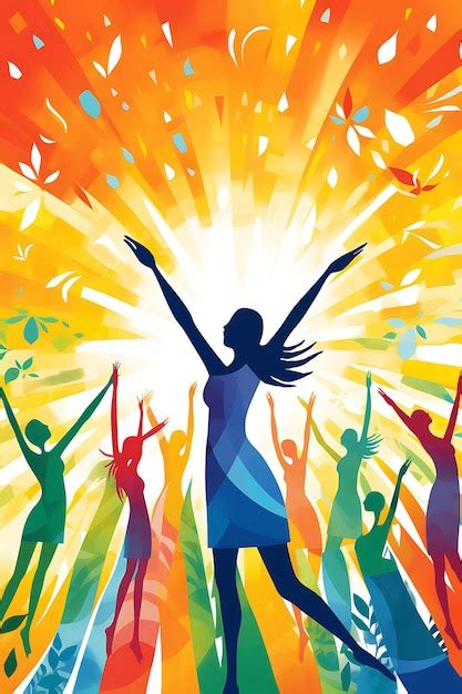 Premium Ai Image Creative Vector Poster With Abstract 2d Artwork For