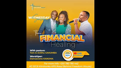 Financial Healing Pr Tom Gakumba Youtube