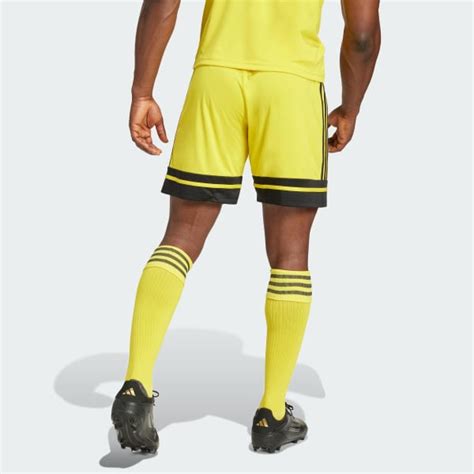 Adidas Squadra 25 Shorts Yellow Free Shipping With Adiclub
