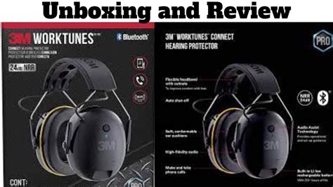 3m Worktunes Call Connect Bluetooth Ear Muffs Unboxing And Review