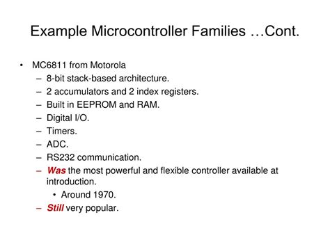 Ppt Microcontroller Intel 8051 Powerpoint Presentation Free Download