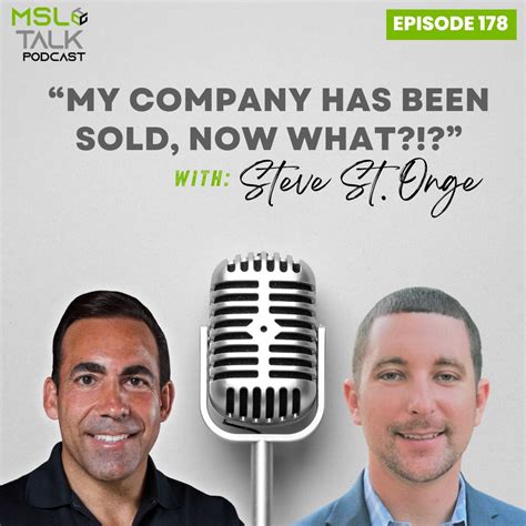 Michael Vasile On Linkedin Steve St Onge Cant Wait To Listen 🎧 One Of The Best